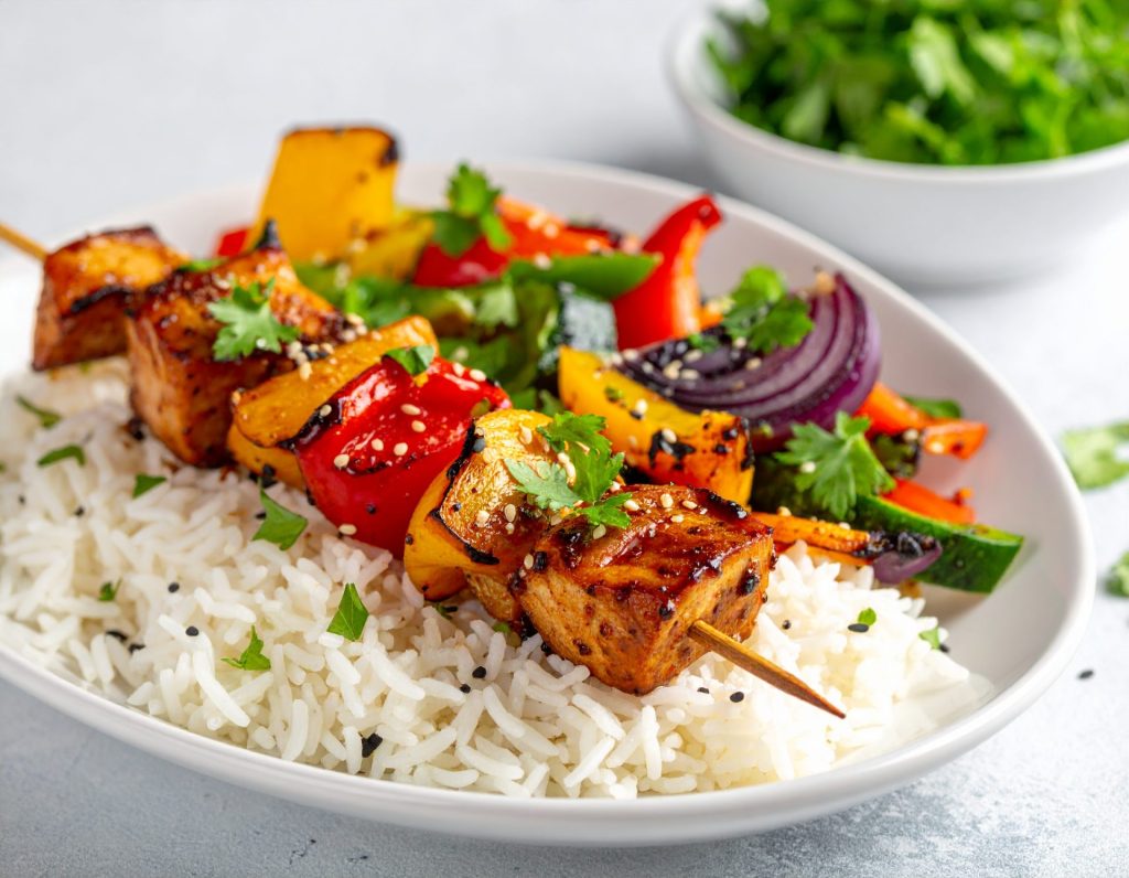 Brochette de poitrine de dinde teriyaki - Boutique Maison Courtemanche ...