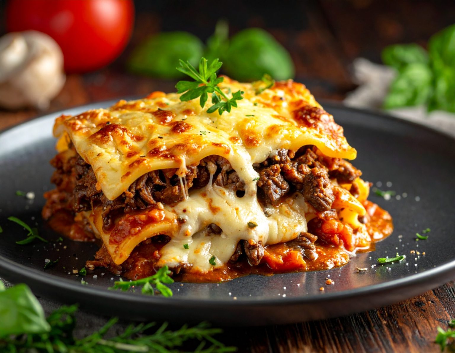 Lasagne de bœuf effiloché - Boutique Maison Courtemanche et Variétés