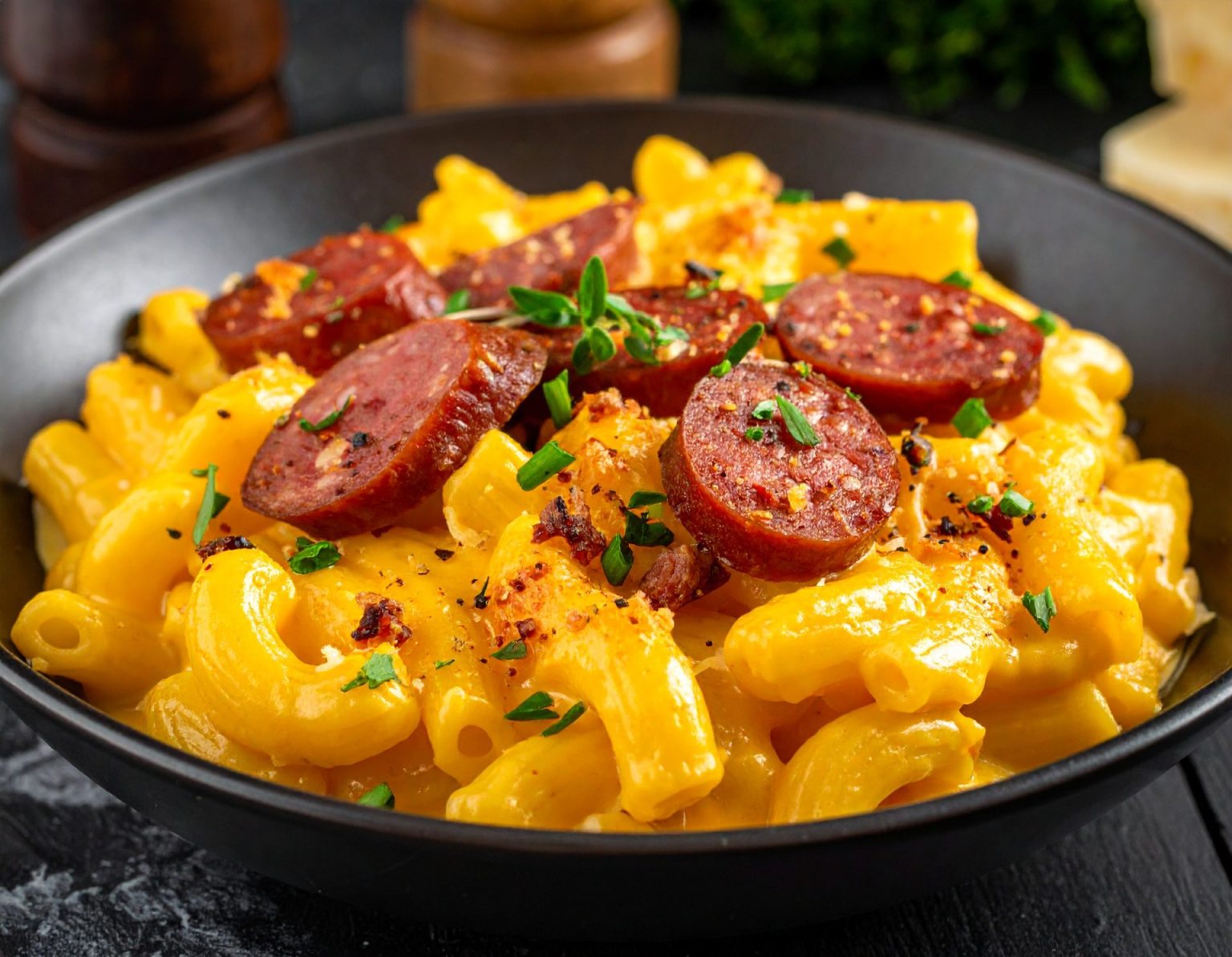 Mac n’ cheese à la saucisse fumée - Boutique Maison Courtemanche et ...